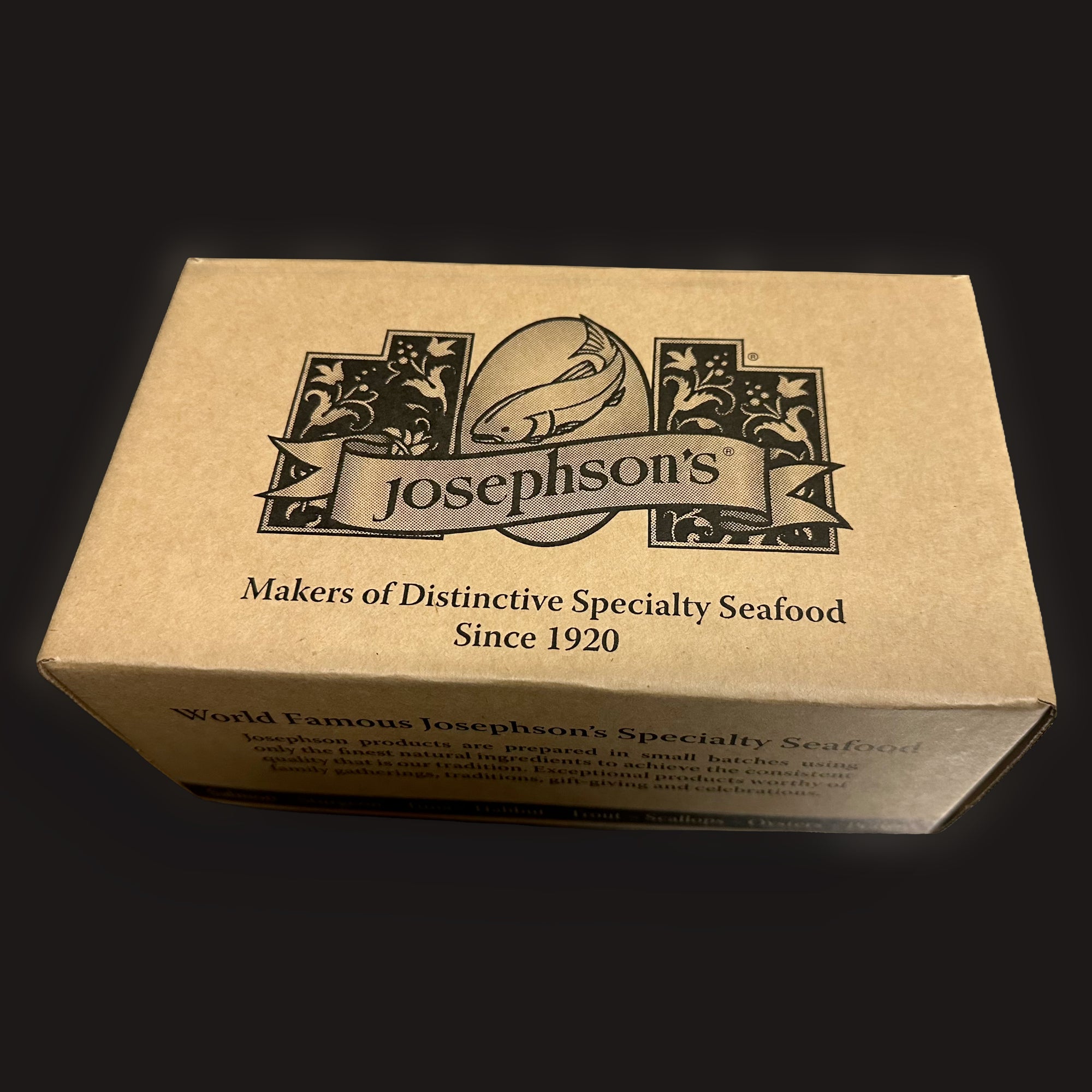 Small Corrugated Box Only | Josephson's Smokehouse