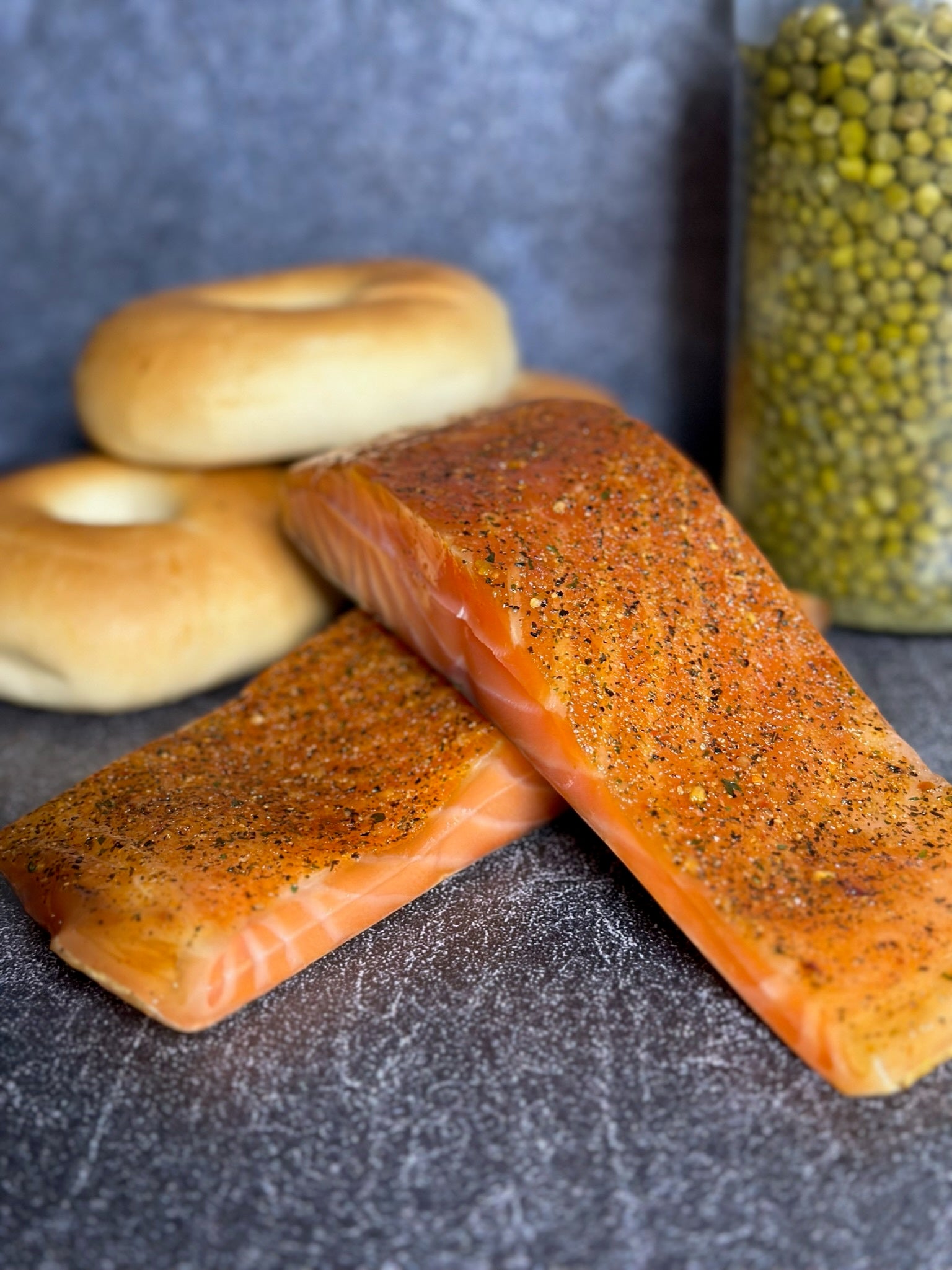 Sweet Basil Lox Unsliced Pieces | Josephson's Smokehouse